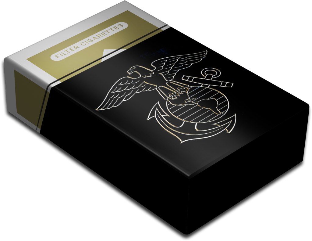 Anchor Tattoo Cigarette Case - WRP PAK